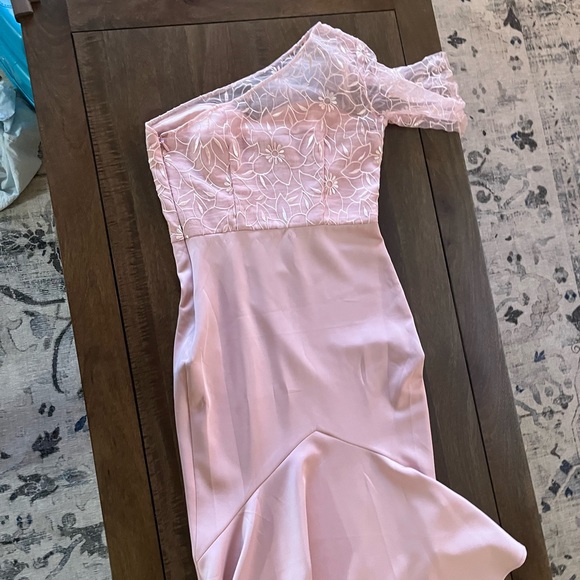 Chi Chi London | Dresses | Chi Chi London One Sleeve Dress | Poshmark